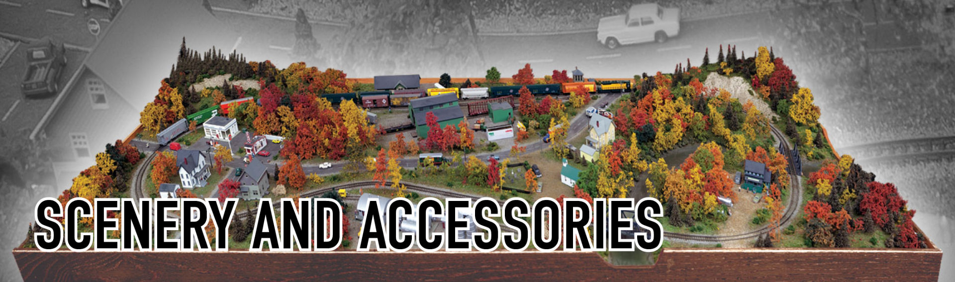 Scenery & Accessories for Model Railroads - Trees, Building & More | Hobby1