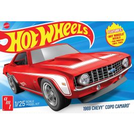 AMT Hot Wheels 1969 Chevy Camaro COPO 1/25 Scale Model Kit AMT1497 ...