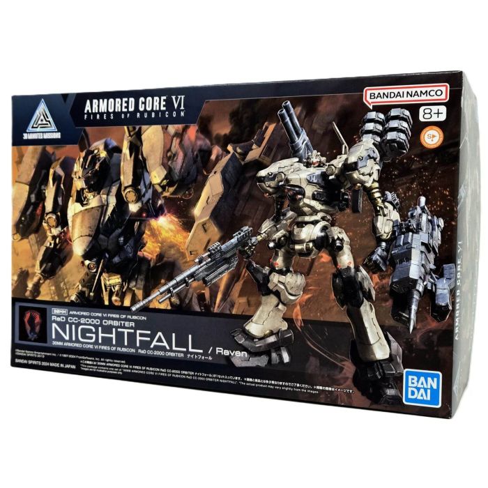 30MM Armored Core VI Fires of Rubicon RaD CC-2000 Orbiter Nightfall ...